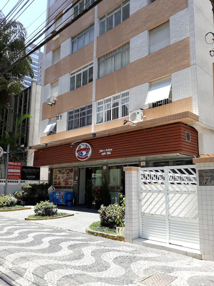 Locação No Coração Do Gonzaga! - 산투스