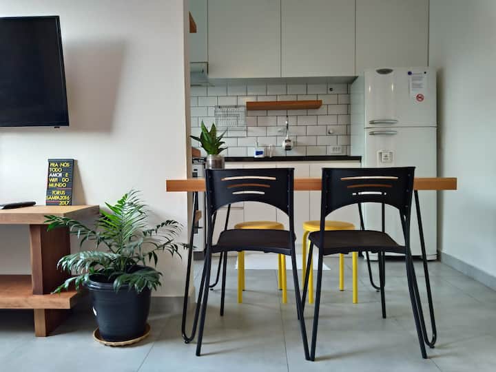 Cozy Flat 3min To Metro - São Paulo