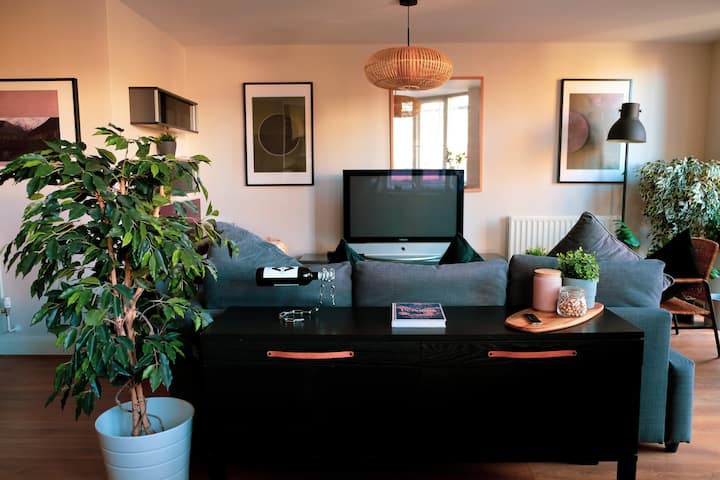 ★Scandinavian Japanese Designer Flat By Park★ - Birmingham