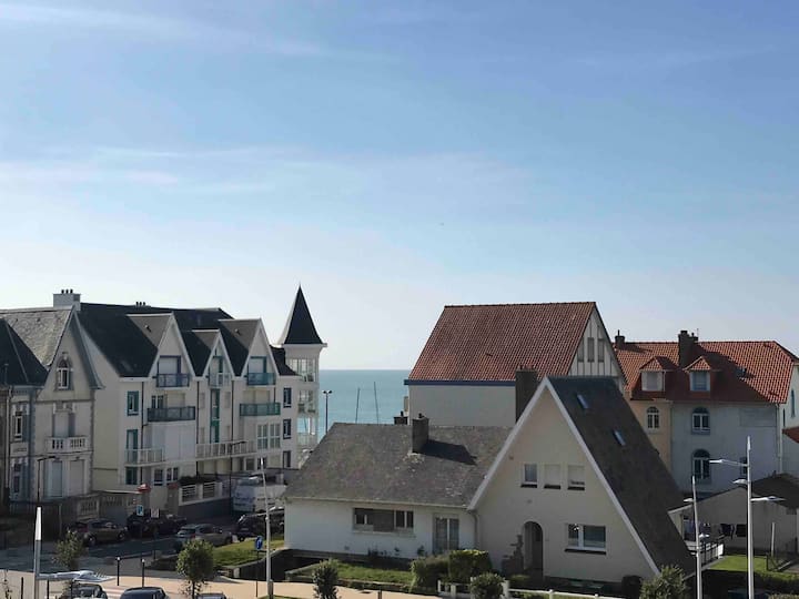 L'aiglon Vue Mer -  T2 Balcon Parking Privé - Wimereux