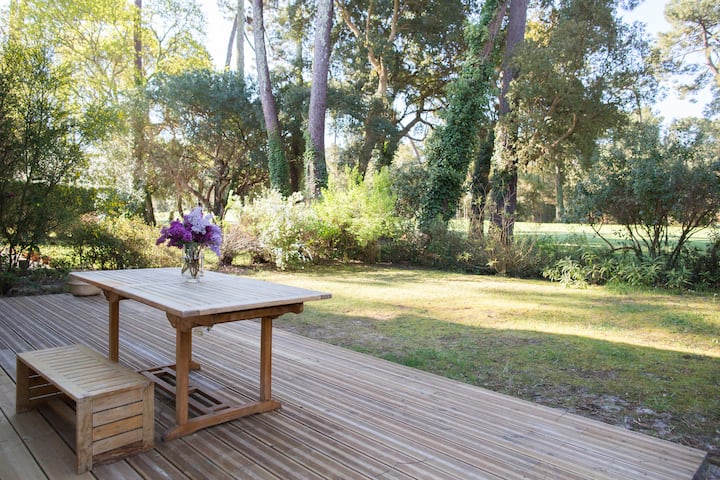 Appt De Charme Avec Jardin Sur Golf - Hossegor