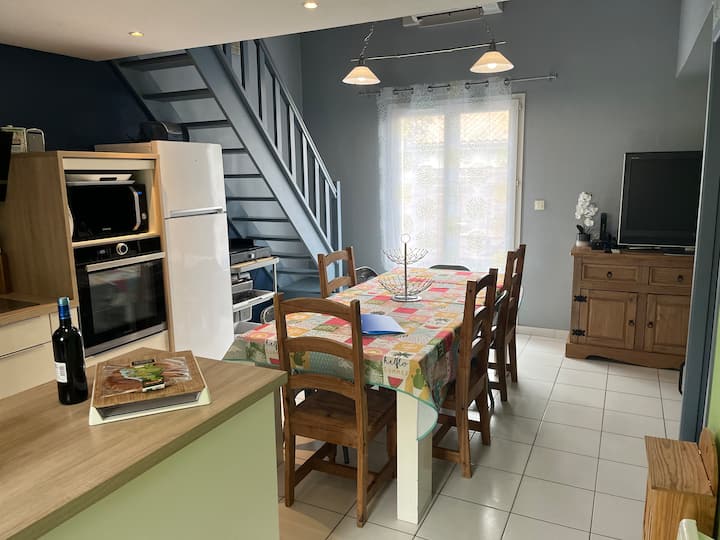 Charmante Maison Climatisée Avec Terrasse - La Tremblade