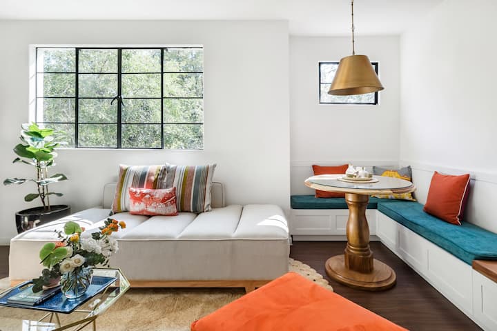 Vibrant, Boho-mexican Condesa Loft With A Lush Roof Garden - 멕시코시티