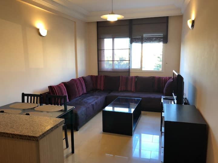 (3) Joli Apart 1 Salon + 1 Ch. Quartier Princesses - Casablanca