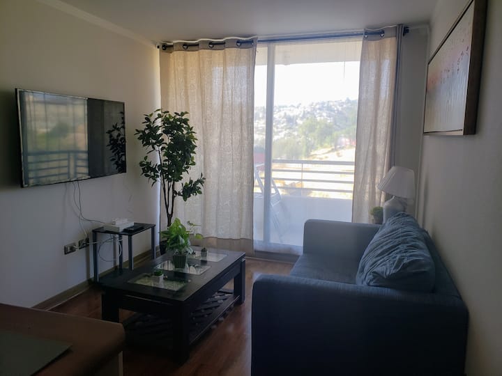 Hermoso Dpto 2 D, 1b, Estacionamiento, Netflix - Quilpué