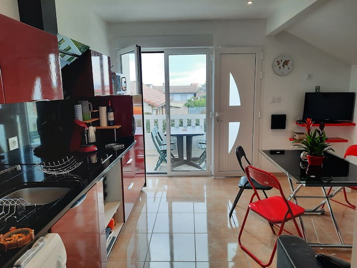 Appartement Calme:400m De L'océan/700m Du Centre - Mimizan