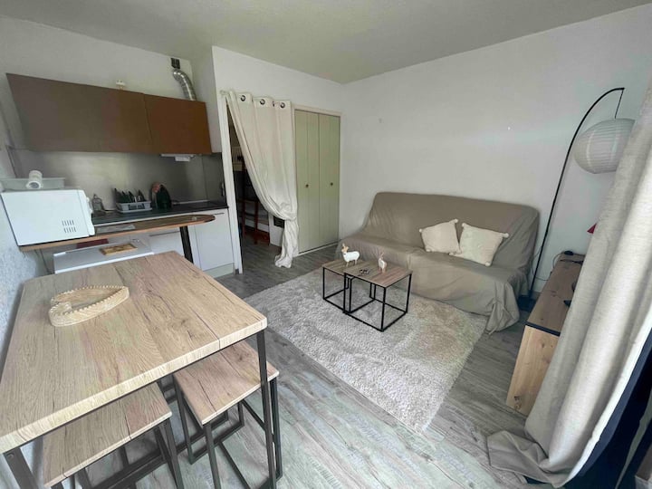 Studio Cabine 4 Pers. Proche Du Cœur De Station - Les Angles