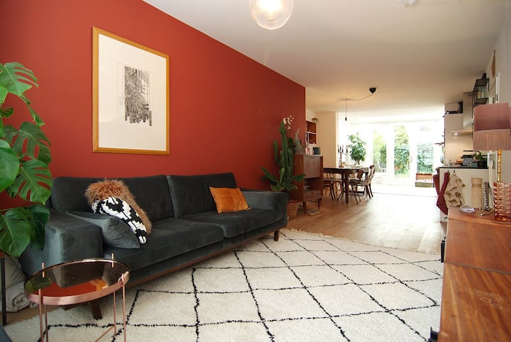 Spacious Stylish House With Garden At Noorderpark - Amsterdam