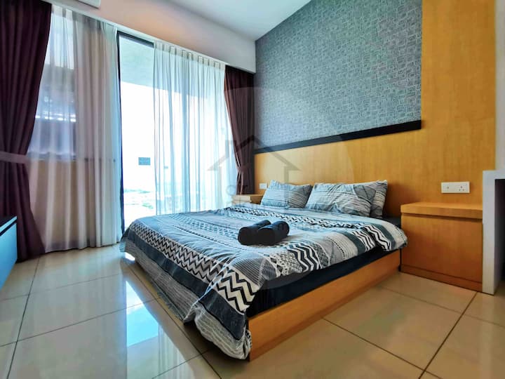 Pd D'wharf Cosy Unit - Seaview (Up To 3 Pax) - Port Dickson