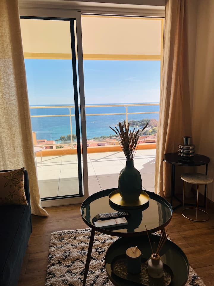 Appartement Vue Mer Sur Les îLes Sanguinaires - Ajaccio