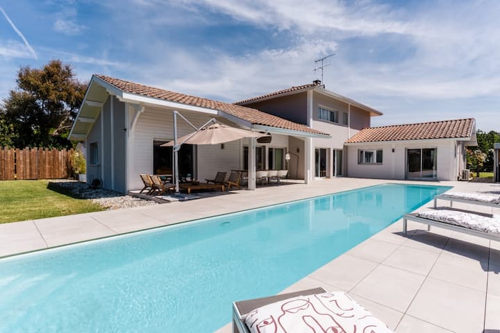 Grande Villa Capbreton - 225m² Piscine Chauffée - Capbreton