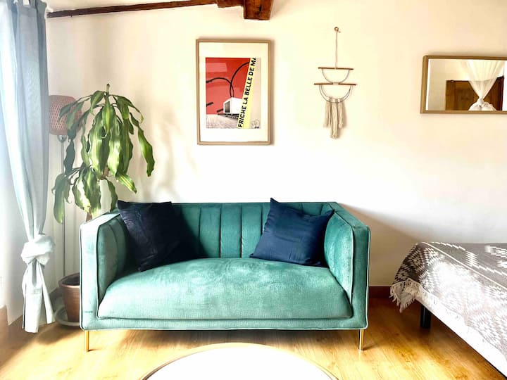 Studio Avec Terrasse Au Cœur De Marseille - Parc et palais Longchamp - Marseille