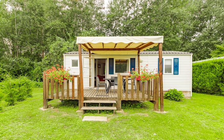 Bungalow Nature Proche éTang Avec Aire De Barbecue - Noailles