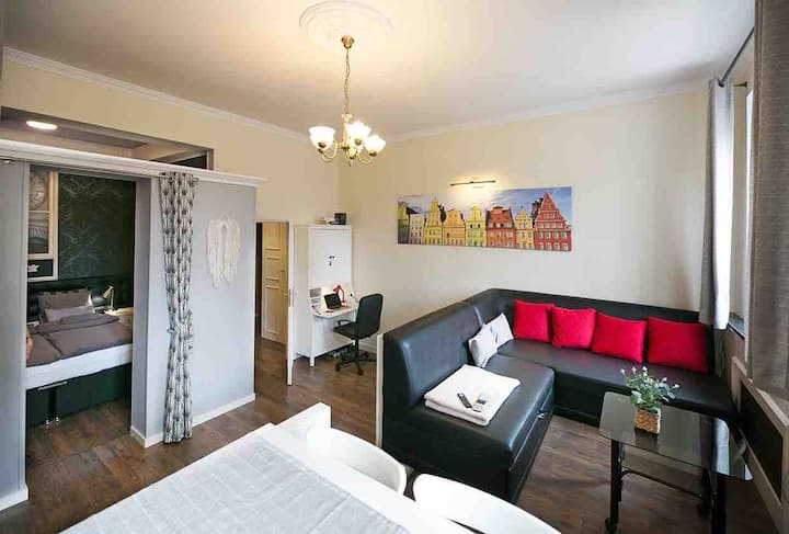 Angel’s Wings-modern Apartment/ Market Square View - Wrocław