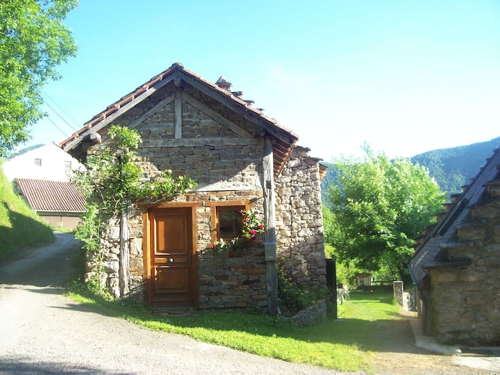 Maison Charmante 2* Dans Hameau Calm De Montagne. - Oust