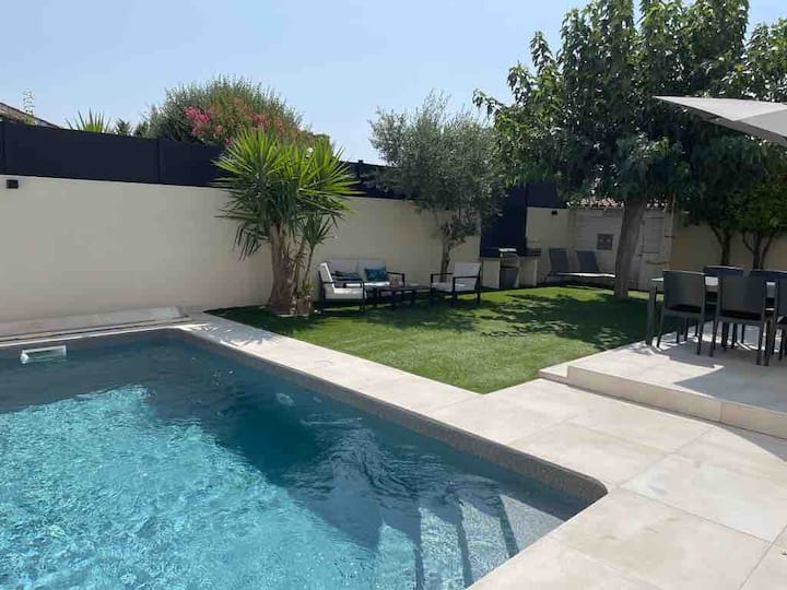 Villa Moderne Entre Montpellier Et Carnon Plage - Carnon