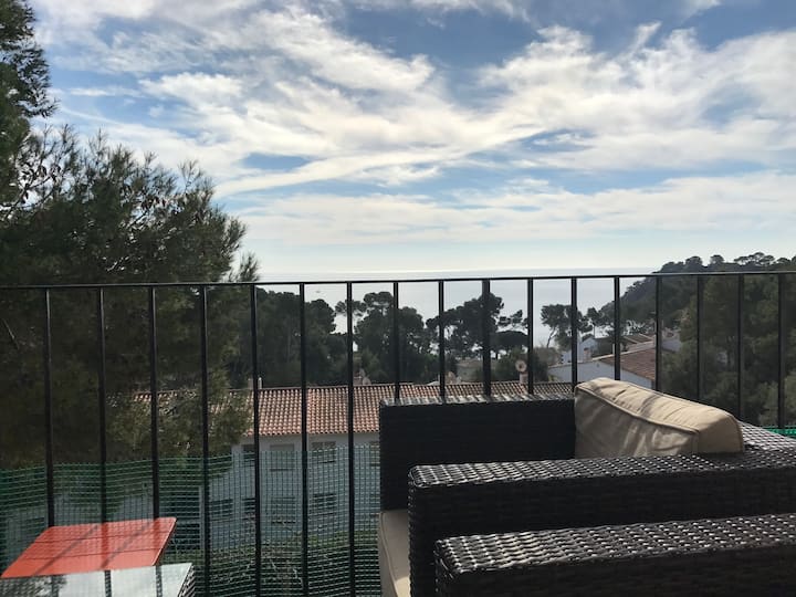 Appart Vue Mer 2 Chambres à El Golfet (Sans Draps) - Tamariu