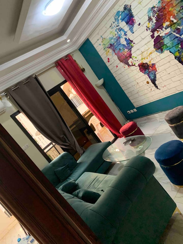 Appart2chambres Salon à Sacré Cœur3 Dk/résidentiel - 達卡
