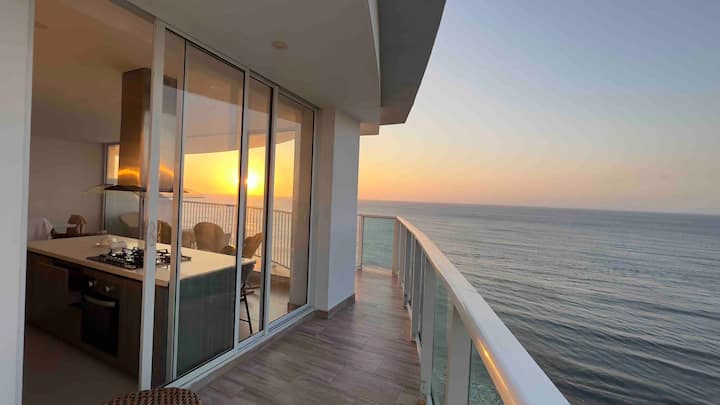 Panoramic Views Of The Caribbean Sea-santa Marta - コロンビー サンタ・マルタ