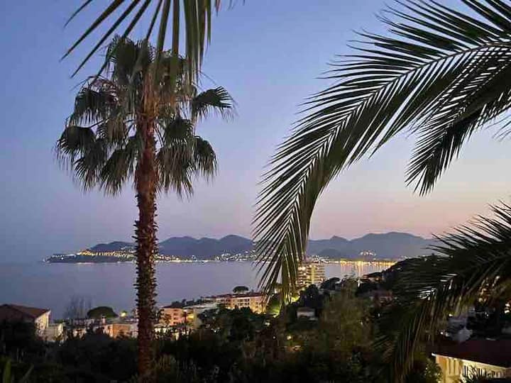 Vue Mer, Lumineux, Clim
A/c, Parking, 4 Pers - Cannes