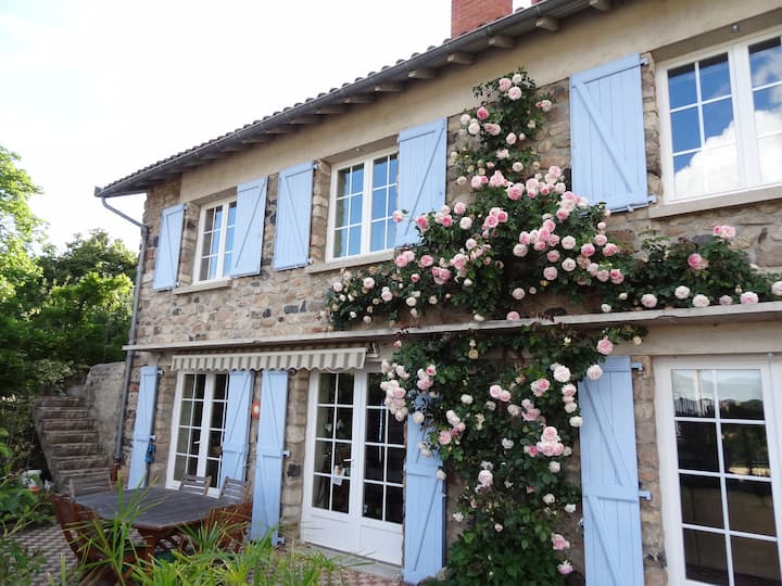 Gite De Charme "Les Jardins Suspendus" 8-10 Pers - Haute-Loire
