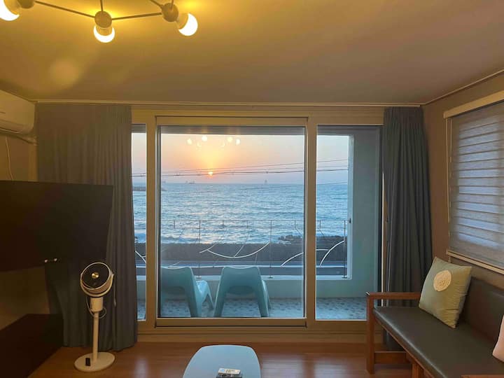 신비나호실 2층제주애월협재한림곽지2017년5월신축최고의오션뷰 라신비 팬션 최신형월풀욕조구비 - South Korea