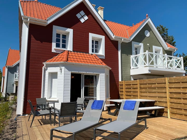 Villa Menthe à Grenouille - Les Villas Robinson - Fort-Mahon-Plage