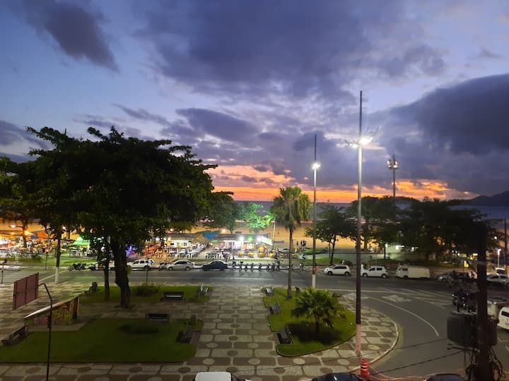 Apartamento Frente Pro Mar Canal 4 - Santos