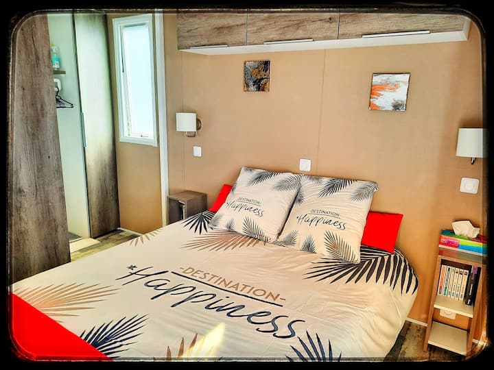 Joli Mobile Home Avec Jardin Privé - Olonne-sur-Mer