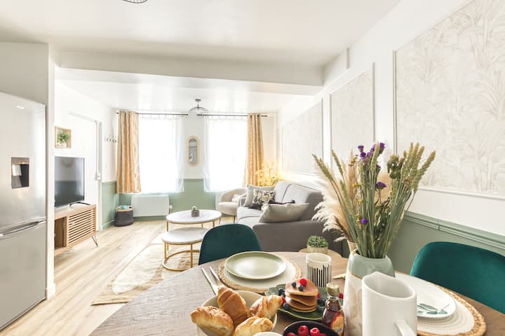 Bel Appartment 3 Min Gare Idéal Disneyland Paris - Lagny-sur-Marne