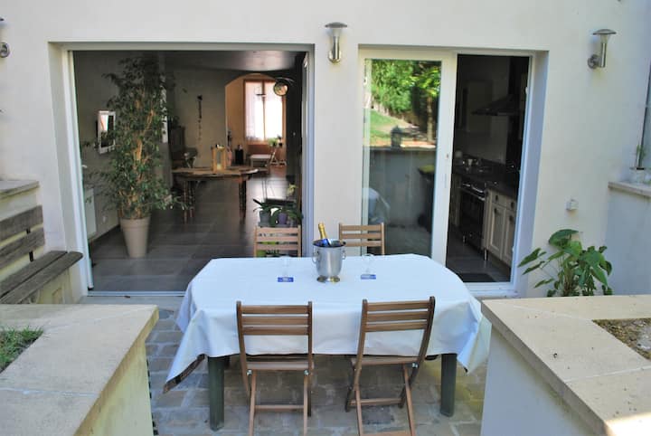 Belle Maison Et Jardin Au Calme - Reims