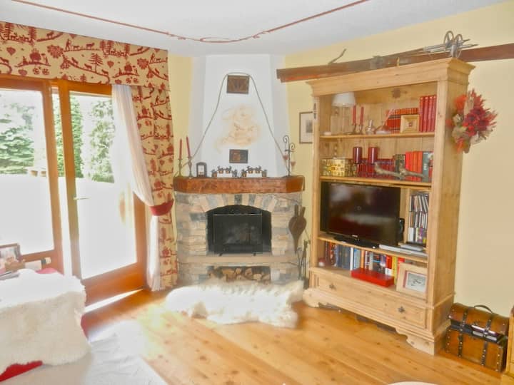 Appartamento In Chalet+giardino Su Campi Da Golf. - Vercorin