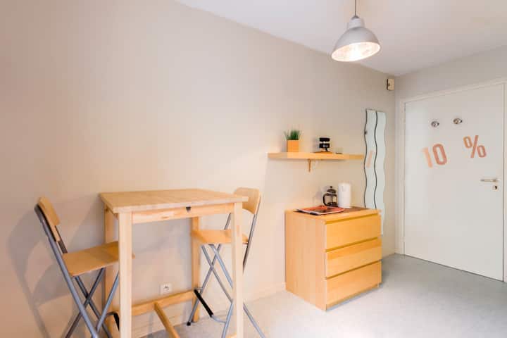 Joli Studio Port De Vannes
Lit Double Confortable - Vannes