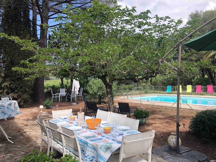 Pinède Du Mitan Quiet, Big Pool, Queen Size Bed - Les Arcs