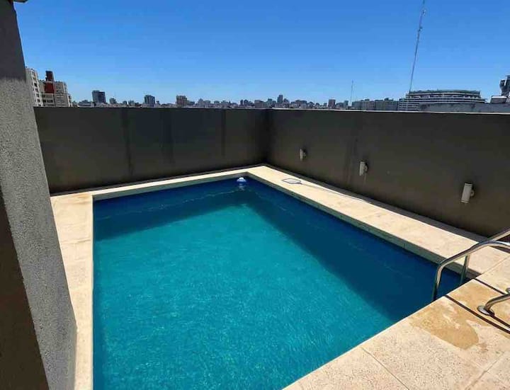 Estudio Con Vista Y Balcón En Palermo - 