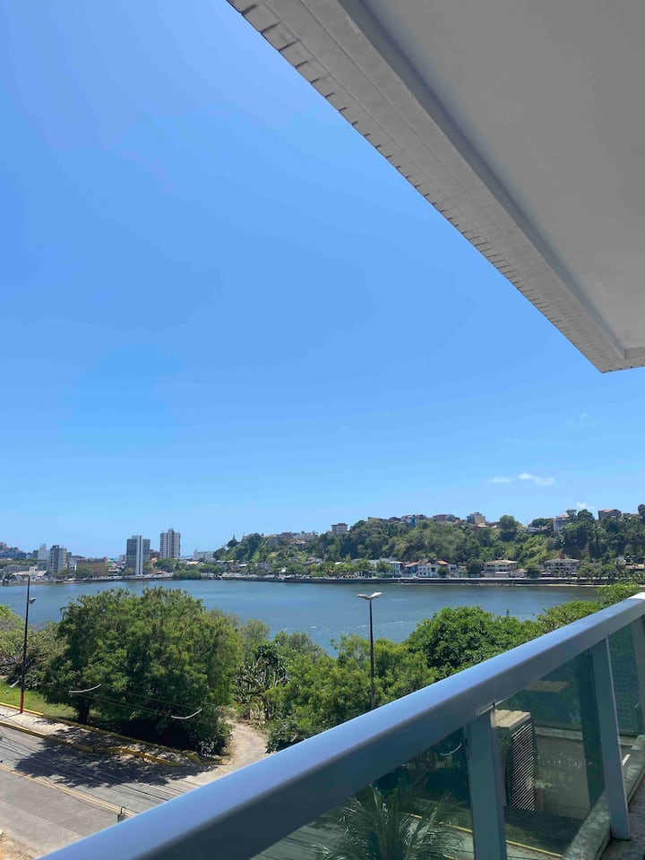 1/4  Vista A Mar Em Prédio Com Piscina E Sauna. - Ilhéus