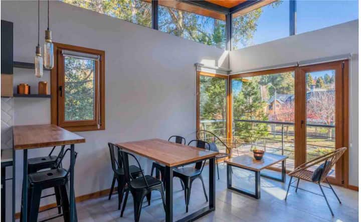 Hermoso Depto. 2 Ambientes P/3 Personas C/cochera. - San Carlos de Bariloche