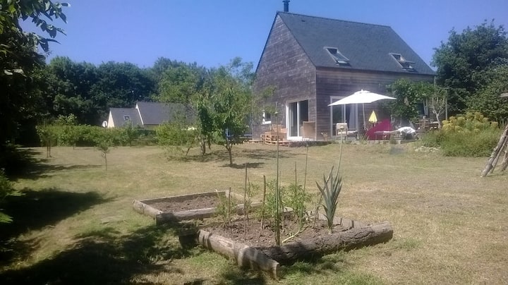 Jolie Maison En Bois Proche De La Mer - Bretaña