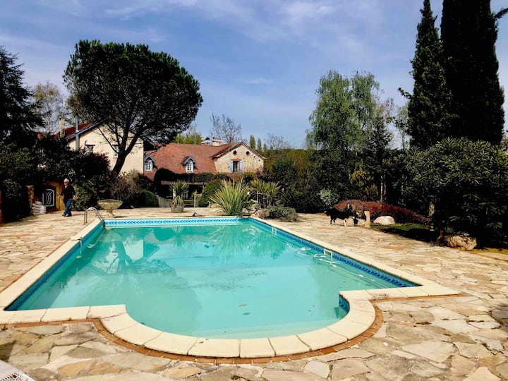 Maison Avec éTang Et Piscine - Vic-en-Bigorre