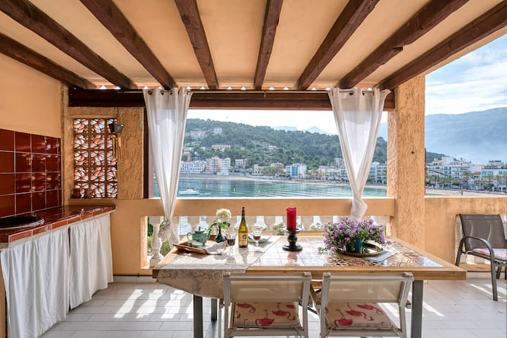 Front Line Apartment Next To Beach - Deià