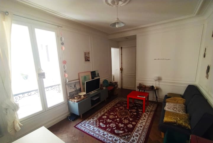2 Pièces à 10 Minutes à Pied De Montmartre - París