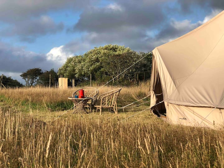 Tent Pitch In Private Meadow - Pool