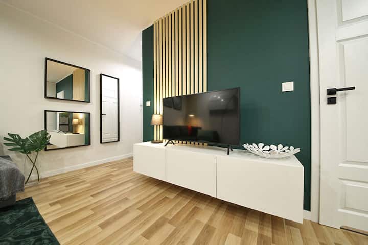 Nowoczesny, Klimatyczny Apartament Z Klimatyzacją - Wrocław