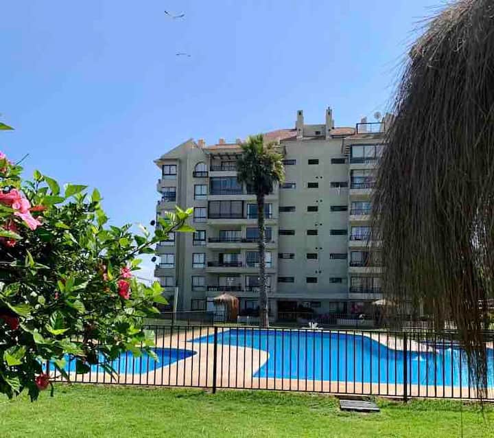 Departamento Full Amoblado Frente Al Mar. - La Serena