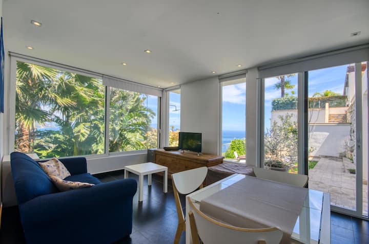Villa Zagara Garden-seaviewapartment, Garden, Pool - Taormina