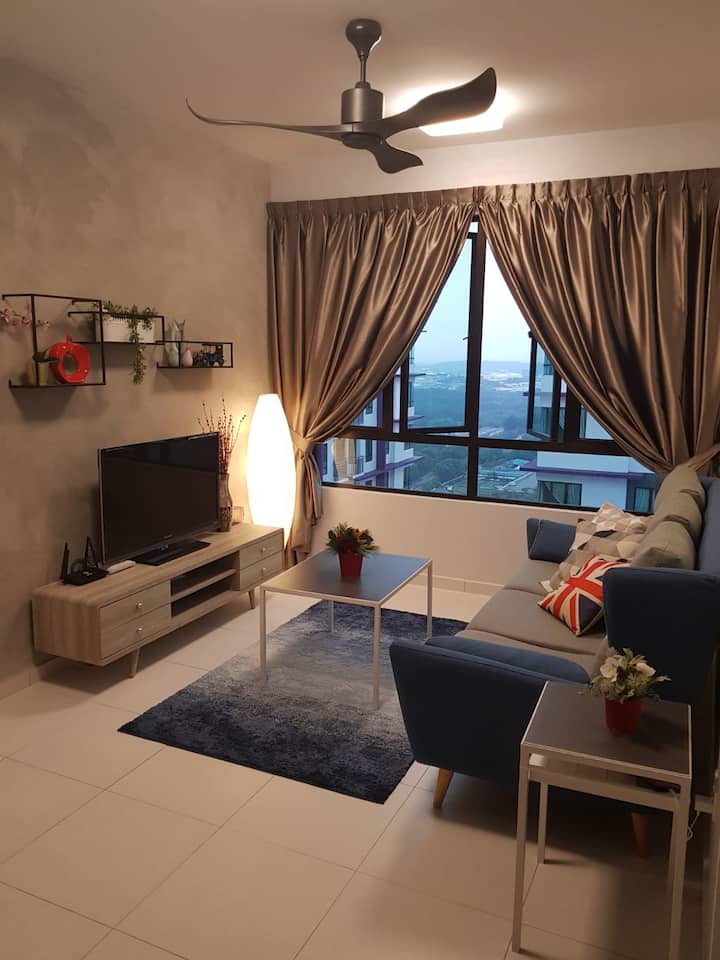 Top Sky Living@the Heights Residence/6-8pax*wifi* - Malacca