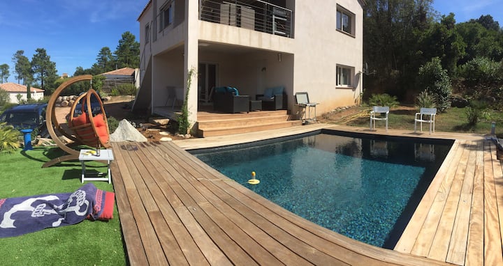 Rez De Villa  De Charme , Piscine  Privée - Corse-du-Sud