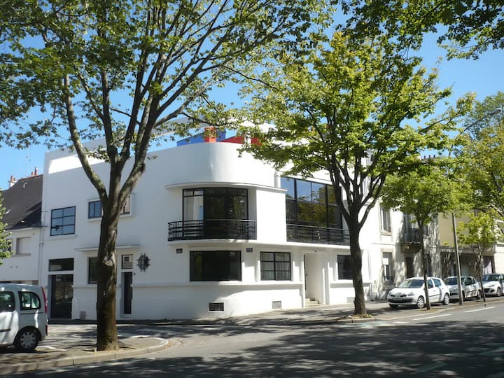 Lorient Centre, Grande Maison Art Déco Avec Spa - Groix