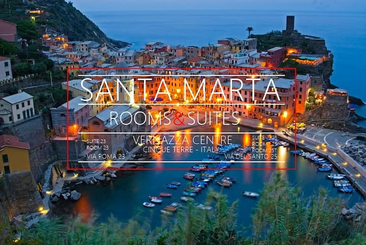 Santa Marta Rooms - Suite Avec Terrasse Privé - Vernazza