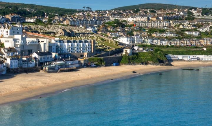 Ocean View Flat In St Ives With Parking For 1 Car - St Ives